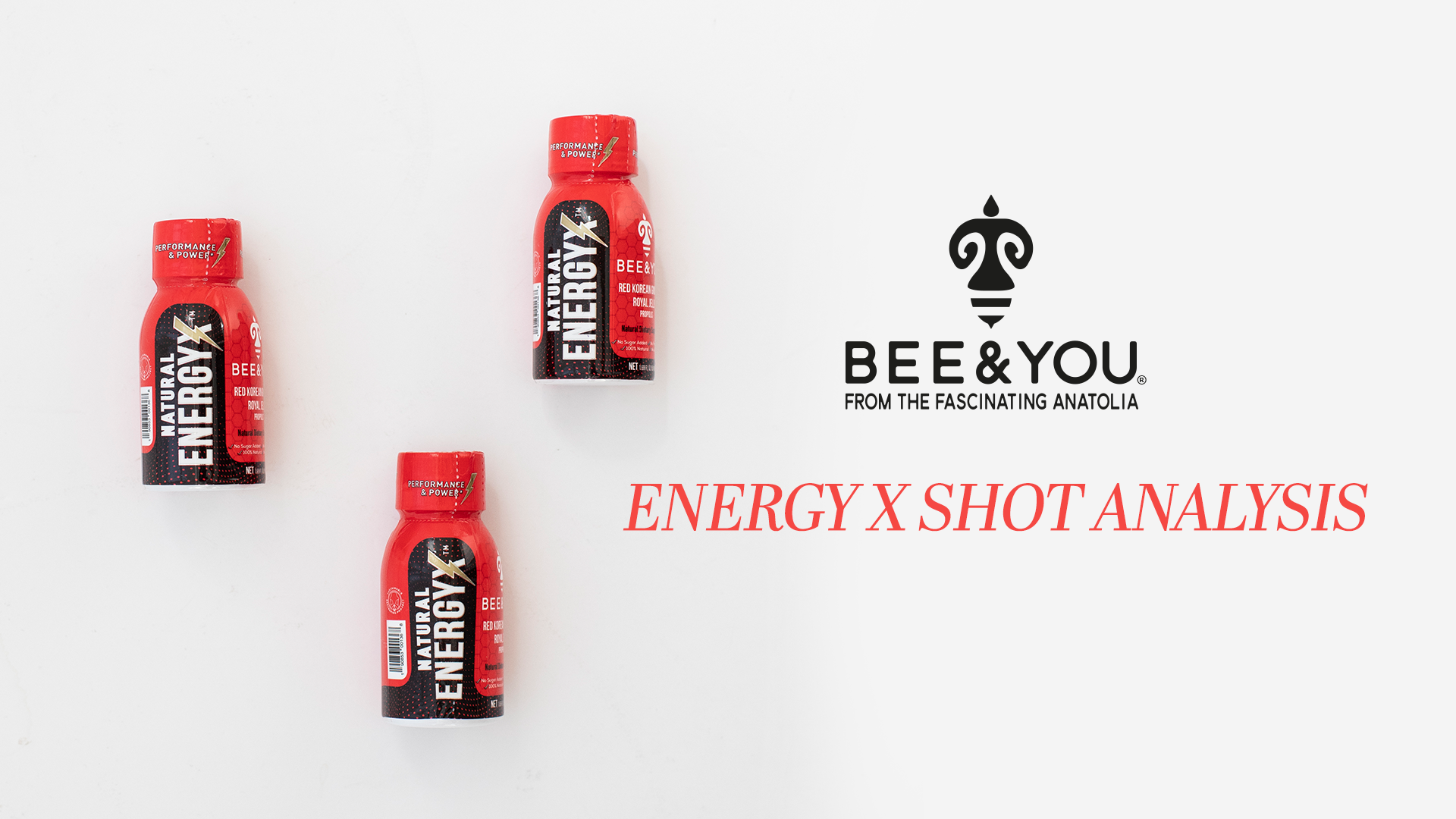 ENERGY X SHOT ANALYSIS – Bee and You EU