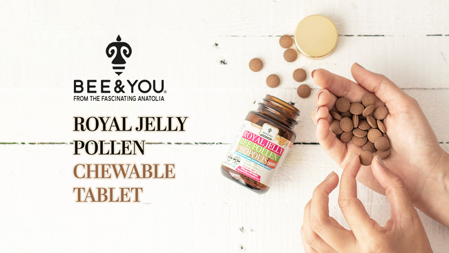 ROYAL JELLY POLLEN CHEWABLE TABLET – Bee and You EU