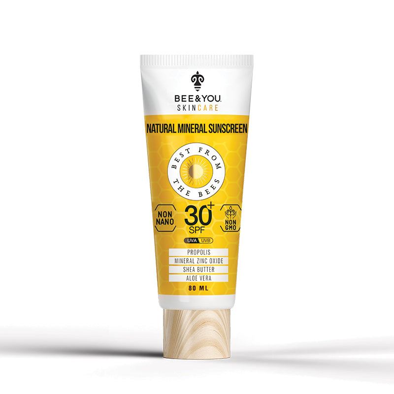 BEE&YOU Skincare Natural Mineral Sunscreen – Bee and You EU