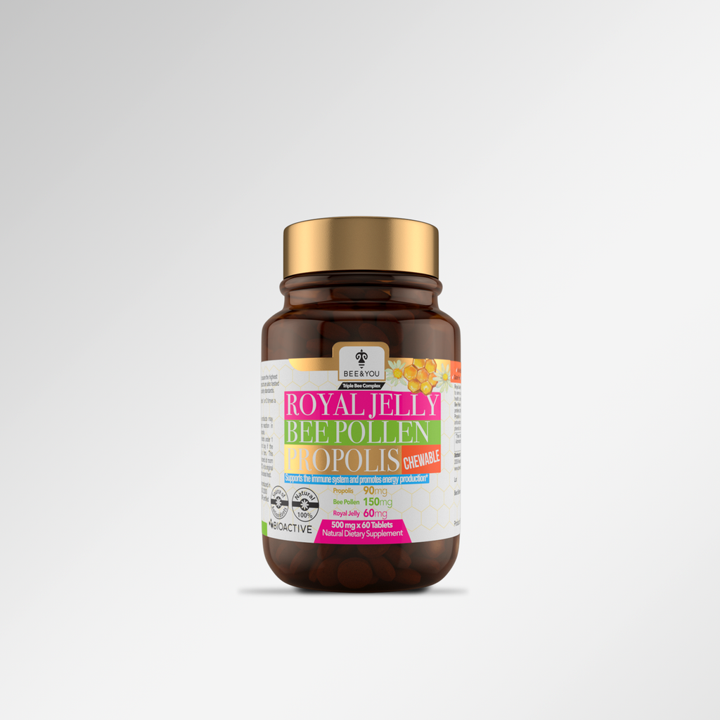 Royal Jelly Propolis Bee Pollen Chewable Tablets – Bee and You EU